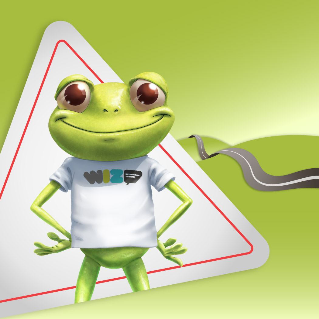 WIZ Žaba | Pazi, žaba na cesti!